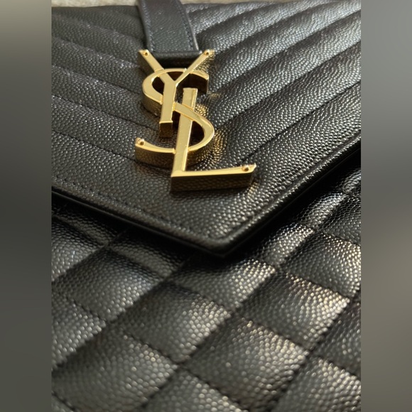 Yves Saint Laurent | Bags | Ysl Yves Saint Laurent Large Envelope Bag ...
